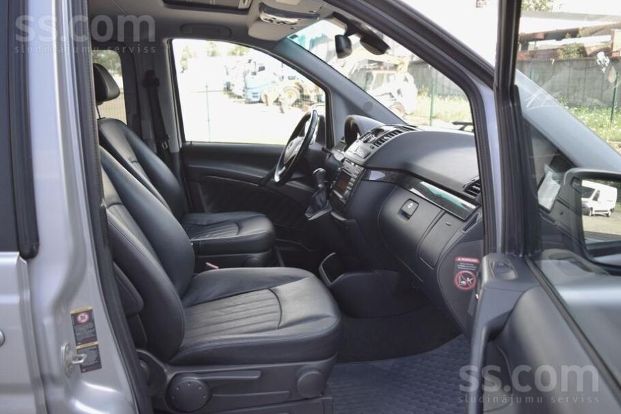 Pelēks Mercedes-Benz Viano 2014 Rīga, ar dzinēja tilpumu 3.00 L un nobraukumu 176 tūkst. km par 18000 €, foto 13 vietnē AUTOMOTO.COM.LV