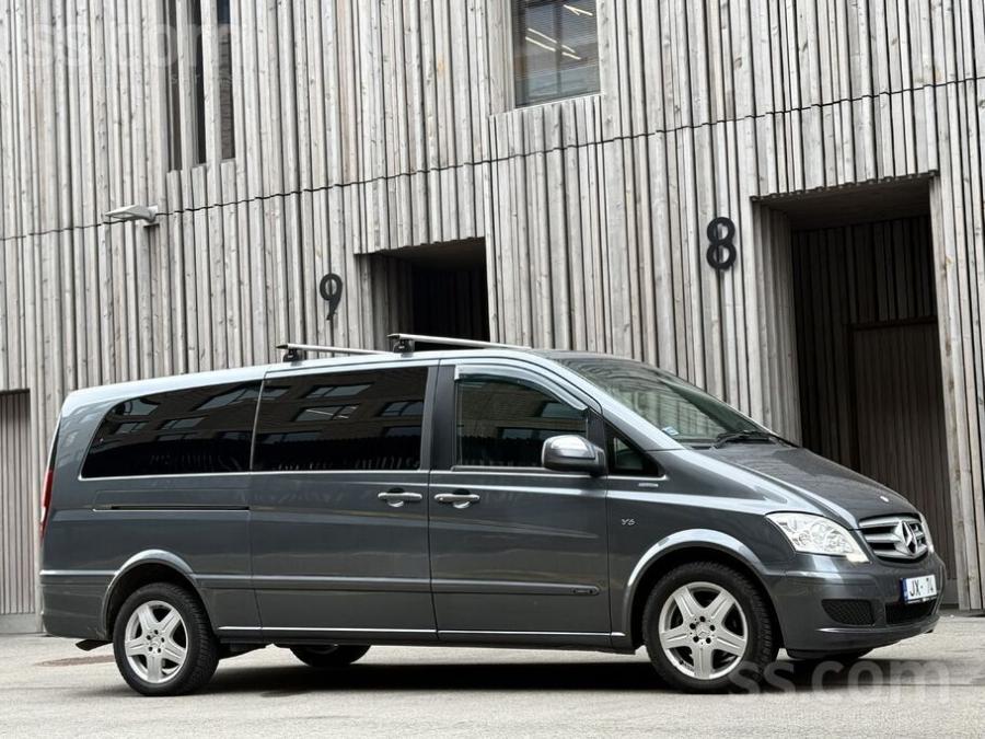 Pelēks Mercedes-Benz Viano 2016 Rīga, ar dzinēja tilpumu 3.00 L un nobraukumu 247 tūkst. km par 15500 €, foto 6 vietnē AUTOMOTO.COM.LV