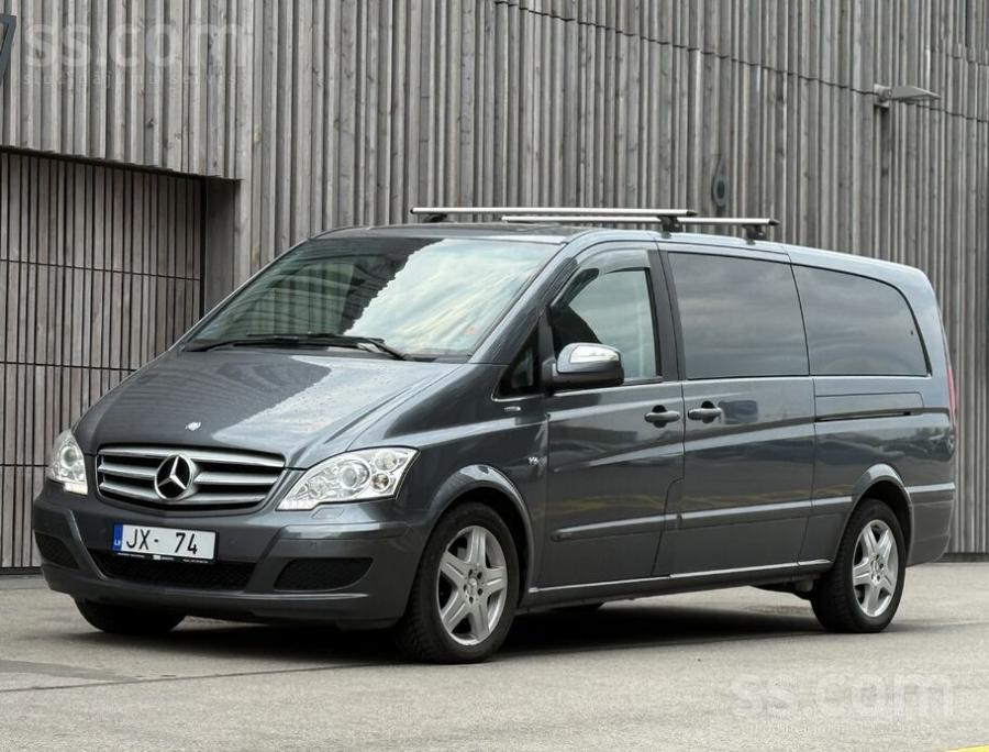 Pelēks Mercedes-Benz Viano 2016 Rīga, ar dzinēja tilpumu 3.00 L un nobraukumu 247 tūkst. km par 14800 €, foto 3 vietnē AUTOMOTO.COM.LV