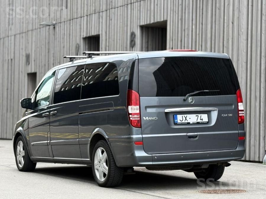 Pelēks Mercedes-Benz Viano 2016 Rīga, ar dzinēja tilpumu 3.00 L un nobraukumu 247 tūkst. km par 14800 €, foto 4 vietnē AUTOMOTO.COM.LV