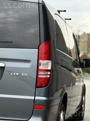 Pelēks Mercedes-Benz Viano 2016 Rīga, ar dzinēja tilpumu 3.00 L un nobraukumu 247 tūkst. km par 14800 €, foto 10 vietnē AUTOMOTO.COM.LV