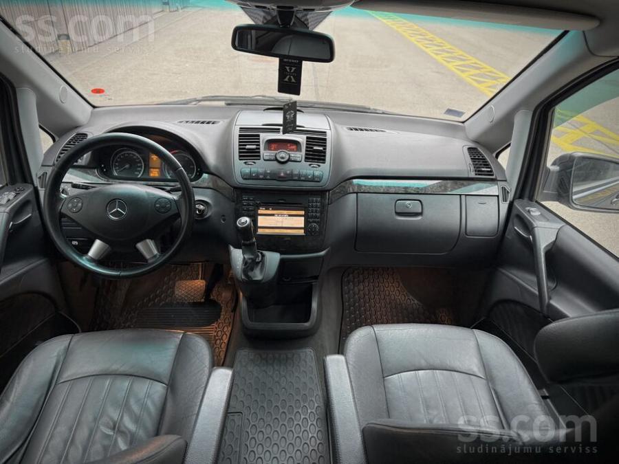 Pelēks Mercedes-Benz Viano 2016 Rīga, ar dzinēja tilpumu 3.00 L un nobraukumu 247 tūkst. km par 14800 €, foto 14 vietnē AUTOMOTO.COM.LV