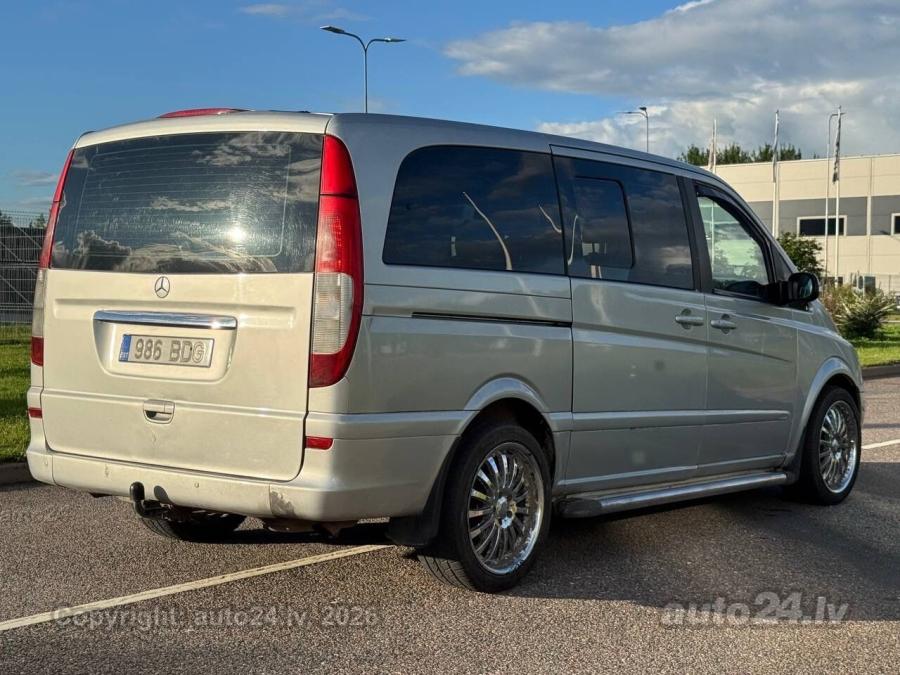 Серый Мерседес Виано 2004 в Таллин, объемом двигателя 2.10 л и пробегом 0 тыс. км за 5800 €, фото 6 на AUTOMOTO.COM.LV