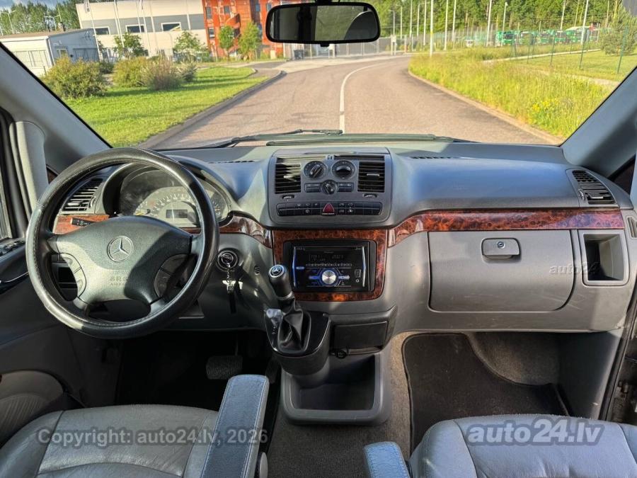 Серый Мерседес Виано 2004 в Таллин, объемом двигателя 2.10 л и пробегом 0 тыс. км за 5800 €, фото 20 на AUTOMOTO.COM.LV