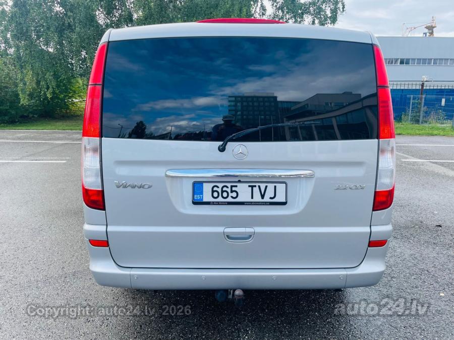 Grey Mercedes-Benz Viano 2006 in Tallinn, with an engine capacity of 2.10 L and mileage of 320 thousand km for 5900 €, photo 6 on AUTOMOTO.COM.LV