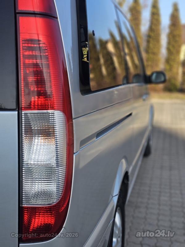 Pelēks Mercedes-Benz Viano 2007 Rīga, ar dzinēja tilpumu 3.00 L un nobraukumu 400 tūkst. km par 4500 €, foto 5 vietnē AUTOMOTO.COM.LV