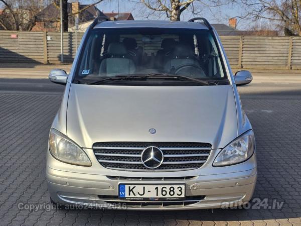 Pelēks Mercedes-Benz Viano 2007 Rīga, ar dzinēja tilpumu 3.00 L un nobraukumu 400 tūkst. km par 4500 €, foto 10 vietnē AUTOMOTO.COM.LV