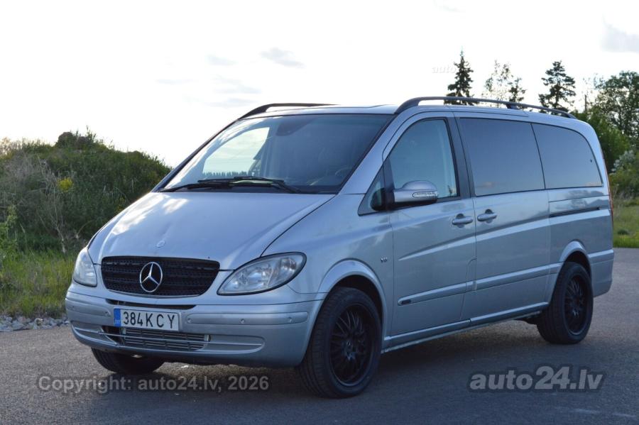 Grey Mercedes-Benz Viano 2008 in Tartu, with an engine capacity of 3.00 L and mileage of 354 thousand km for 4990 €, photo 1 on AUTOMOTO.COM.LV
