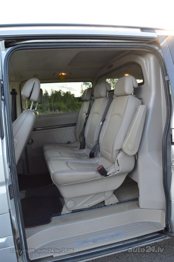 Pelēks Mercedes-Benz Viano 2008 Tartu, ar dzinēja tilpumu 3.00 L un nobraukumu 354 tūkst. km par 4990 €, foto 9 vietnē AUTOMOTO.COM.LV