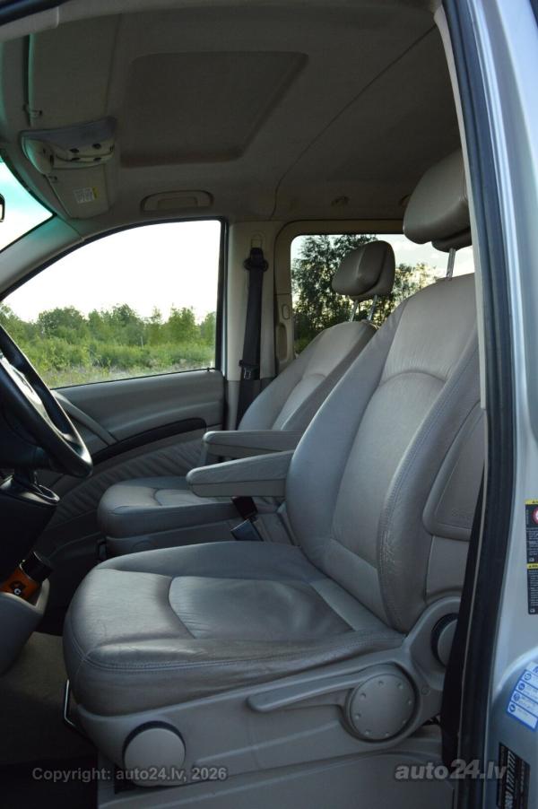 Pelēks Mercedes-Benz Viano 2008 Tartu, ar dzinēja tilpumu 3.00 L un nobraukumu 354 tūkst. km par 4990 €, foto 10 vietnē AUTOMOTO.COM.LV