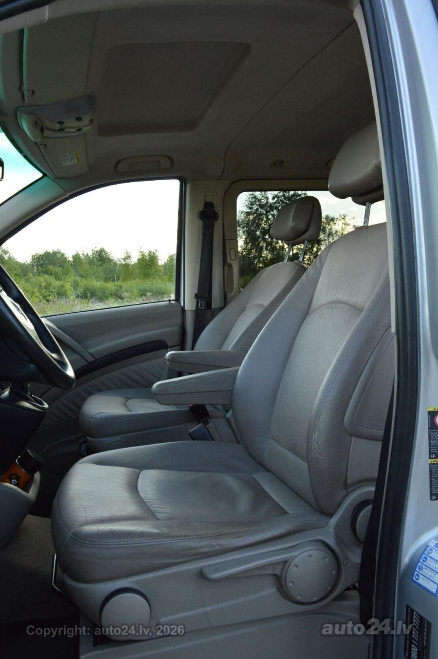 Grey Mercedes-Benz Viano 2008 in Tartu, with an engine capacity of 3.00 L and mileage of 354 thousand km for 4990 €, photo 11 on AUTOMOTO.COM.LV
