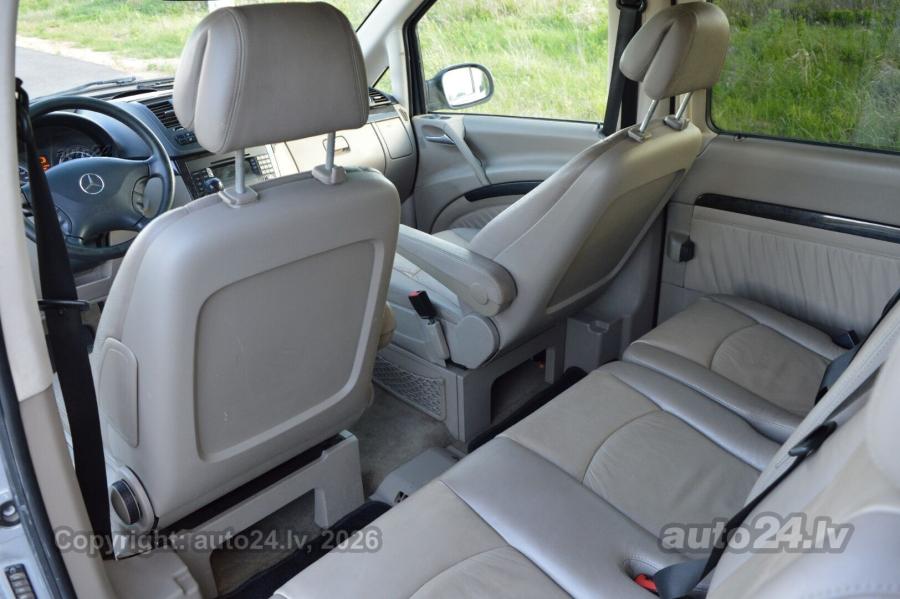 Grey Mercedes-Benz Viano 2008 in Tartu, with an engine capacity of 3.00 L and mileage of 354 thousand km for 4990 €, photo 13 on AUTOMOTO.COM.LV