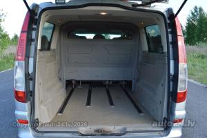 Grey Mercedes-Benz Viano 2008 in Tartu, with an engine capacity of 3.00 L and mileage of 354 thousand km for 4990 €, photo 14 on AUTOMOTO.COM.LV