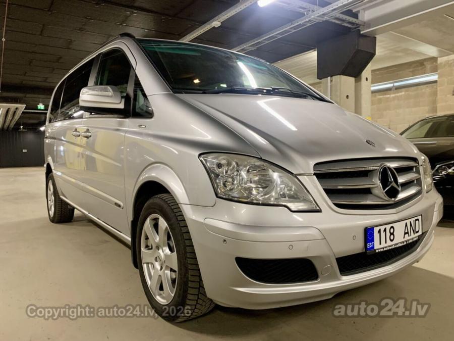 Grey Mercedes-Benz Viano 2011 in Tallinn, with an engine capacity of 2.10 L and mileage of 210 thousand km for 11990 €, photo 4 on AUTOMOTO.COM.LV