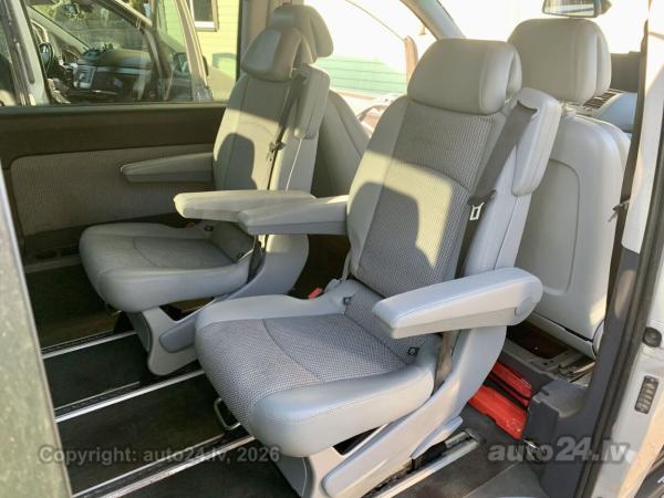 Grey Mercedes-Benz Viano 2011 in Tallinn, with an engine capacity of 2.10 L and mileage of 210 thousand km for 11990 €, photo 6 on AUTOMOTO.COM.LV