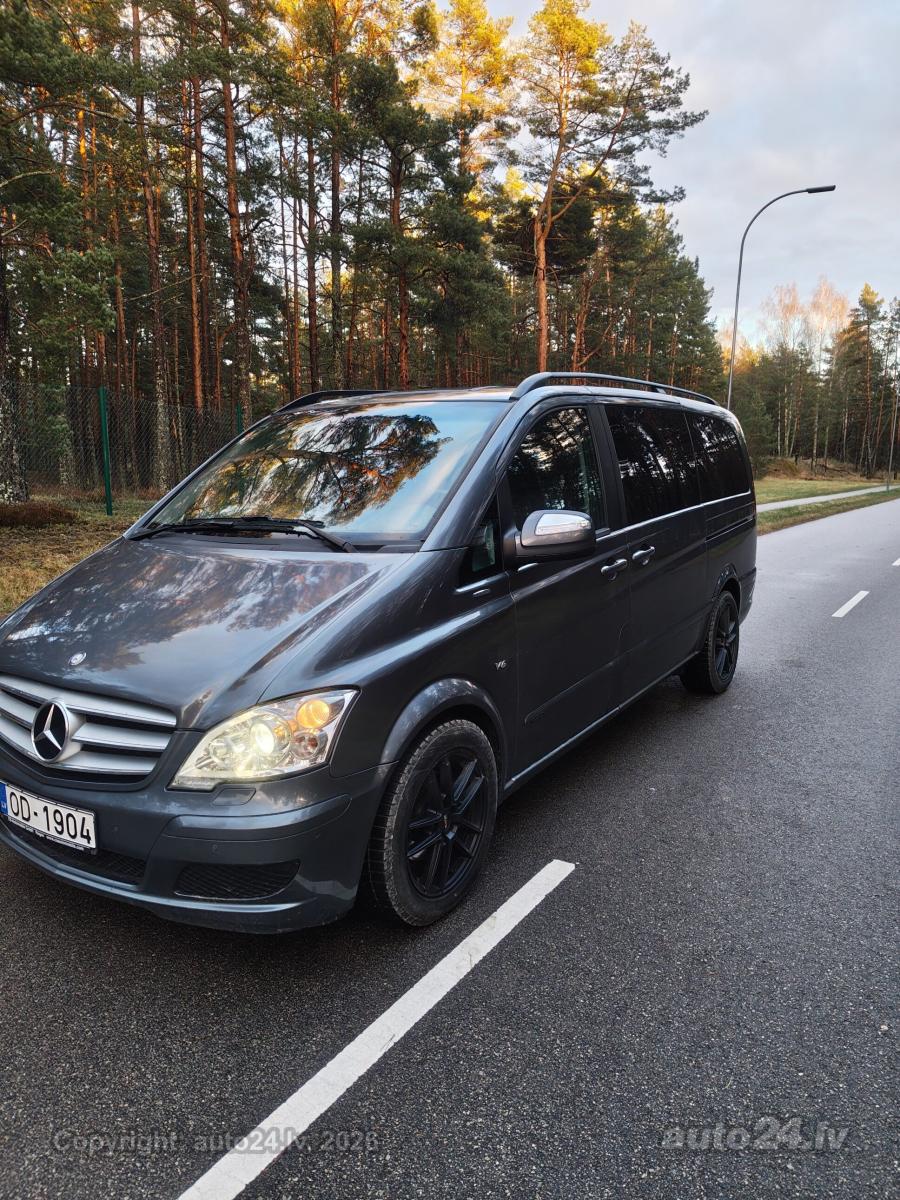 Grey Mercedes-Benz Viano 2011 in Riga, with an engine capacity of 3.00 L and mileage of 273 thousand km for 12900 €, photo 1 on AUTOMOTO.COM.LV