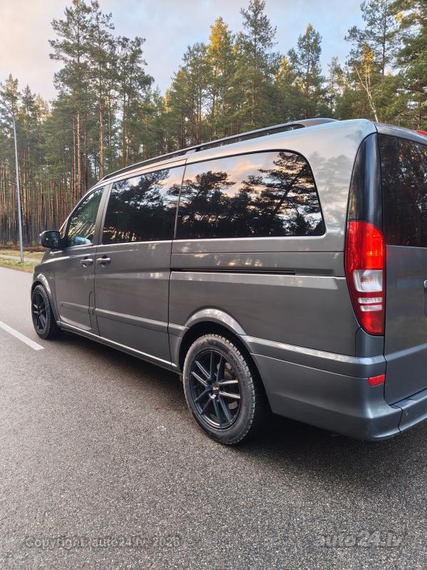 Pelēks Mercedes-Benz Viano 2011 Rīga, ar dzinēja tilpumu 3.00 L un nobraukumu 273 tūkst. km par 12900 €, foto 2 vietnē AUTOMOTO.COM.LV