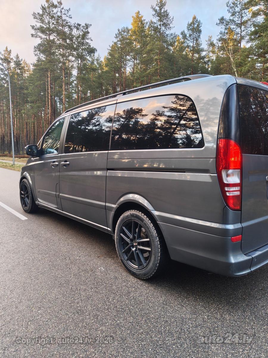 Grey Mercedes-Benz Viano 2011 in Riga, with an engine capacity of 3.00 L and mileage of 273 thousand km for 12900 €, photo 3 on AUTOMOTO.COM.LV