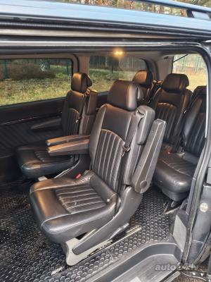 Grey Mercedes-Benz Viano 2011 in Riga, with an engine capacity of 3.00 L and mileage of 273 thousand km for 12900 €, photo 6 on AUTOMOTO.COM.LV
