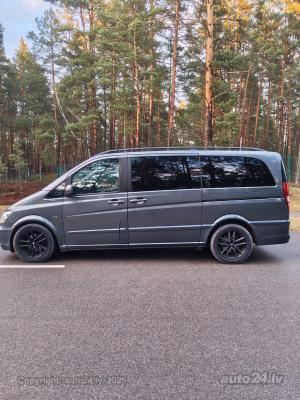 Grey Mercedes-Benz Viano 2011 in Riga, with an engine capacity of 3.00 L and mileage of 273 thousand km for 12900 €, photo 12 on AUTOMOTO.COM.LV
