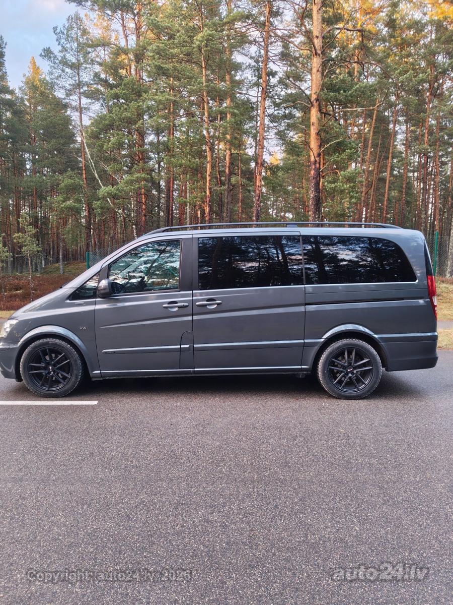 Grey Mercedes-Benz Viano 2011 in Riga, with an engine capacity of 3.00 L and mileage of 273 thousand km for 12900 €, photo 12 on AUTOMOTO.COM.LV