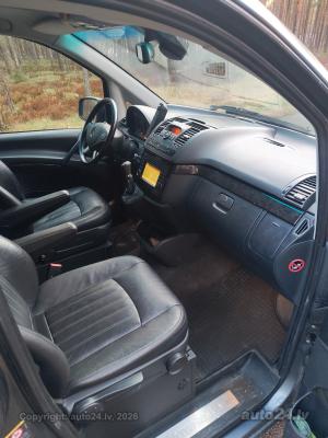 Grey Mercedes-Benz Viano 2011 in Riga, with an engine capacity of 3.00 L and mileage of 273 thousand km for 12900 €, photo 13 on AUTOMOTO.COM.LV