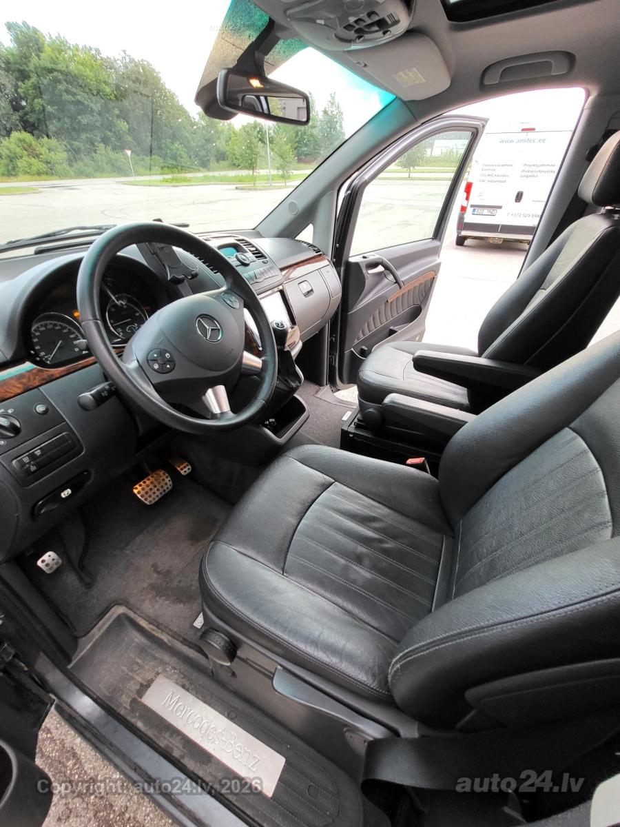 Pelēks Mercedes-Benz Viano 2011 Tallina, ar dzinēja tilpumu 3.00 L un nobraukumu 329 tūkst. km par 15900 €, foto 13 vietnē AUTOMOTO.COM.LV