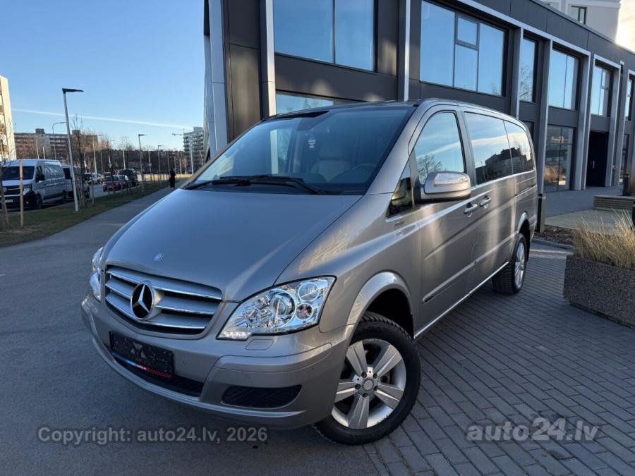 Pelēks Mercedes-Benz Viano 2013 Tallina, ar dzinēja tilpumu 2.20 L un nobraukumu 200 tūkst. km par 19990 €, foto 1 vietnē AUTOMOTO.COM.LV