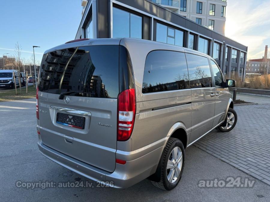 Pelēks Mercedes-Benz Viano 2013 Tallina, ar dzinēja tilpumu 2.20 L un nobraukumu 200 tūkst. km par 19990 €, foto 4 vietnē AUTOMOTO.COM.LV
