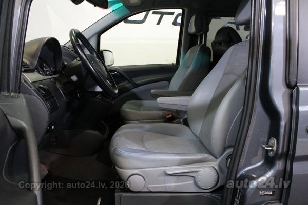Grey Mercedes-Benz Viano 2013 in Tallinn, with an engine capacity of 2.10 L and mileage of 212 thousand km for 19000 €, photo 9 on AUTOMOTO.COM.LV