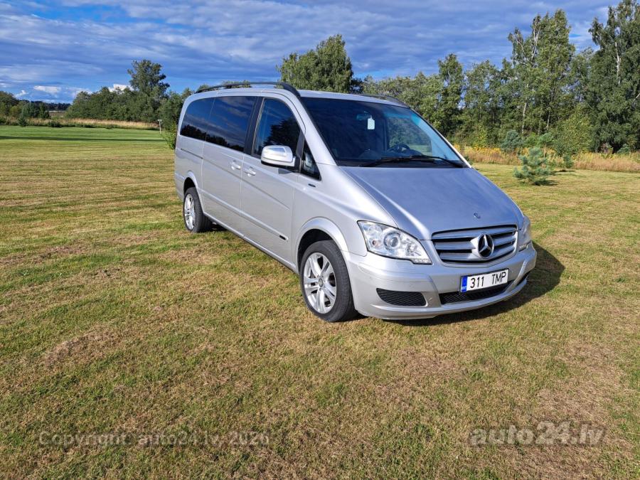 Pelēks Mercedes-Benz Viano 2013 Tartu, ar dzinēja tilpumu 2.10 L un nobraukumu 370 tūkst. km par 12990 €, foto 1 vietnē AUTOMOTO.COM.LV