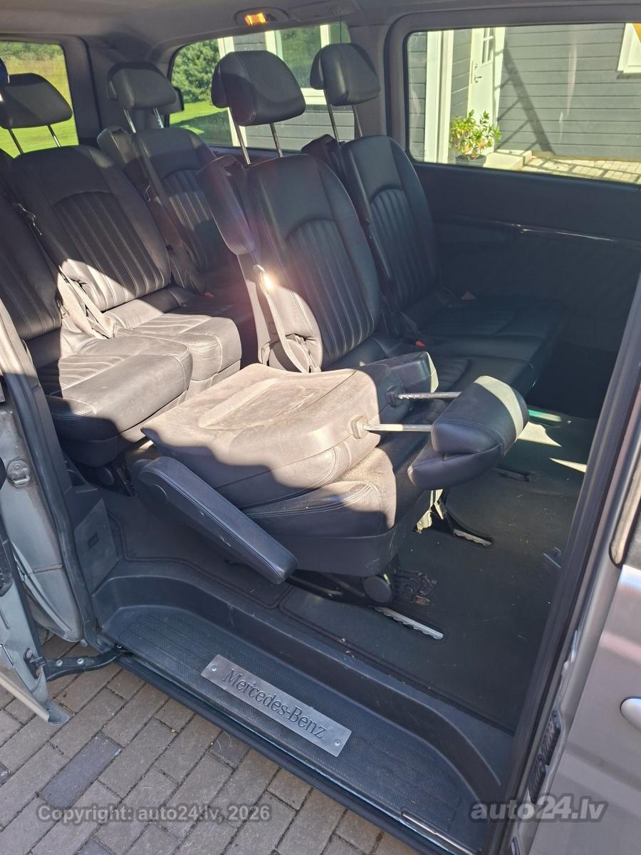 Pelēks Mercedes-Benz Viano 2013 Tartu, ar dzinēja tilpumu 2.10 L un nobraukumu 370 tūkst. km par 12990 €, foto 9 vietnē AUTOMOTO.COM.LV
