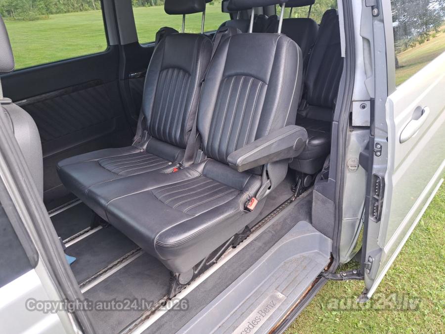 Pelēks Mercedes-Benz Viano 2013 Tartu, ar dzinēja tilpumu 2.10 L un nobraukumu 370 tūkst. km par 12990 €, foto 11 vietnē AUTOMOTO.COM.LV