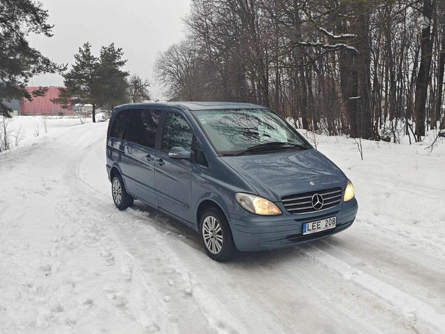 Mercedes-Benz Viano 2006 Viļņa, ar dzinēja tilpumu 2.20 L un nobraukumu 400 tūkst. km par 3850 €, foto 9 vietnē AUTOMOTO.COM.LV
