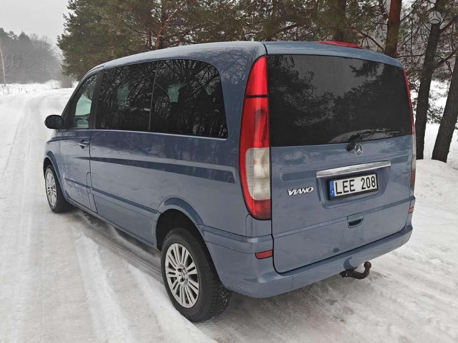 Mercedes-Benz Viano 2006 Viļņa, ar dzinēja tilpumu 2.20 L un nobraukumu 400 tūkst. km par 3850 €, foto 10 vietnē AUTOMOTO.COM.LV
