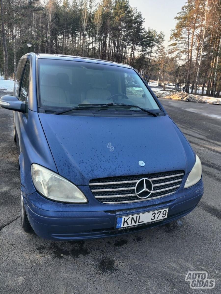 Mercedes-Benz Viano 2004 Visaginas, ar dzinēja tilpumu 2.20 L un nobraukumu 430 tūkst. km par 3000 €, foto 5 vietnē AUTOMOTO.COM.LV