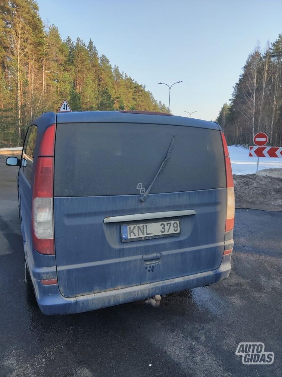 Mercedes-Benz Viano 2004 Visaginas, ar dzinēja tilpumu 2.20 L un nobraukumu 430 tūkst. km par 3000 €, foto 8 vietnē AUTOMOTO.COM.LV