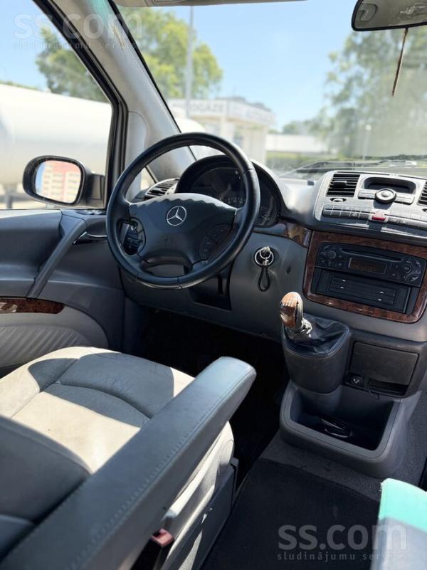 Mercedes-Benz Viano 2004 Liepāja, ar dzinēja tilpumu 2.20 L un nobraukumu 215 tūkst. km par 4800 €, foto 9 vietnē AUTOMOTO.COM.LV