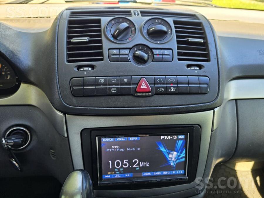 Mercedes-Benz Viano 2004 in Riga, with an engine capacity of 2.20 L and mileage of 305 thousand km for 4900 €, photo 19 on AUTOMOTO.COM.LV