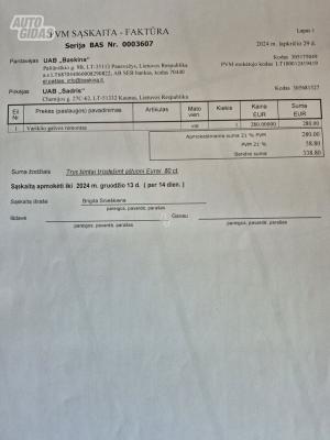 Мерседес Виано 2005 в Паневежис, объемом двигателя 2.20 л и пробегом 486 тыс. км за 7500 €, фото 17 на AUTOMOTO.COM.LV