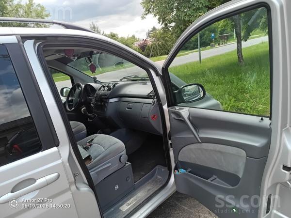 Mercedes-Benz Viano 2006 in Daugavpils, with an engine capacity of 2.20 L and mileage of 234 thousand km for 4500 €, photo 5 on AUTOMOTO.COM.LV