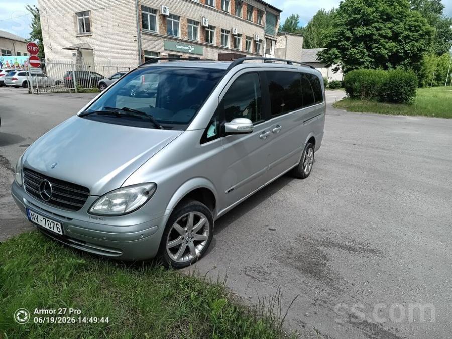 Mercedes-Benz Viano 2006 Daugavpils, ar dzinēja tilpumu 2.20 L un nobraukumu 234 tūkst. km par 4500 €, foto 8 vietnē AUTOMOTO.COM.LV