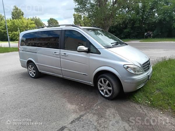 Mercedes-Benz Viano 2006 in Daugavpils, with an engine capacity of 2.20 L and mileage of 234 thousand km for 4500 €, photo 8 on AUTOMOTO.COM.LV