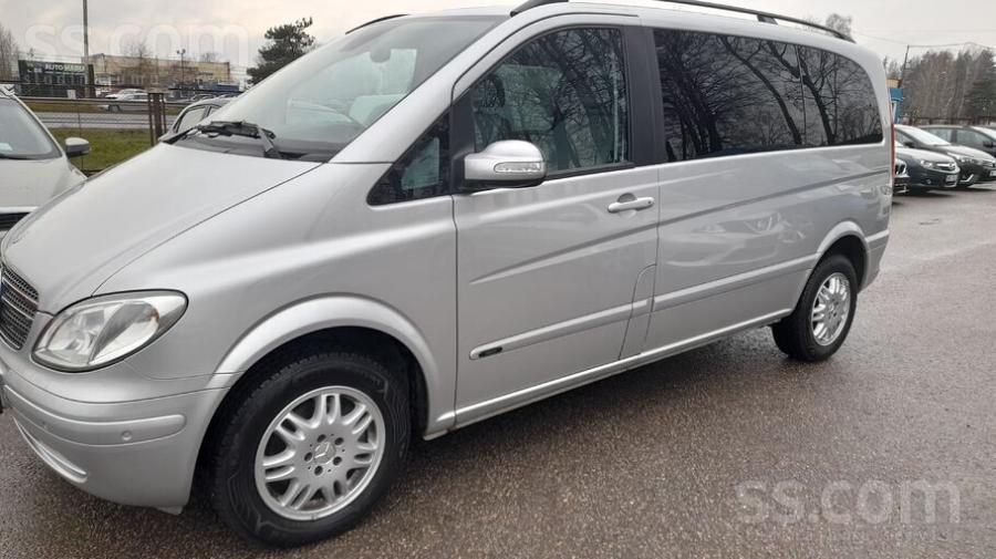 Mercedes-Benz Viano 2007 in Riga, with an engine capacity of 2.20 L and mileage of 139 thousand km for 9400 €, photo 6 on AUTOMOTO.COM.LV