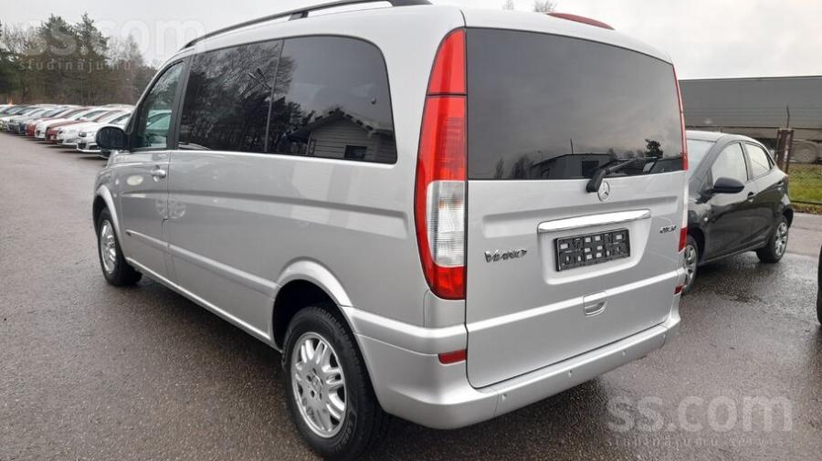 Mercedes-Benz Viano 2007 in Riga, with an engine capacity of 2.20 L and mileage of 139 thousand km for 9400 €, photo 8 on AUTOMOTO.COM.LV