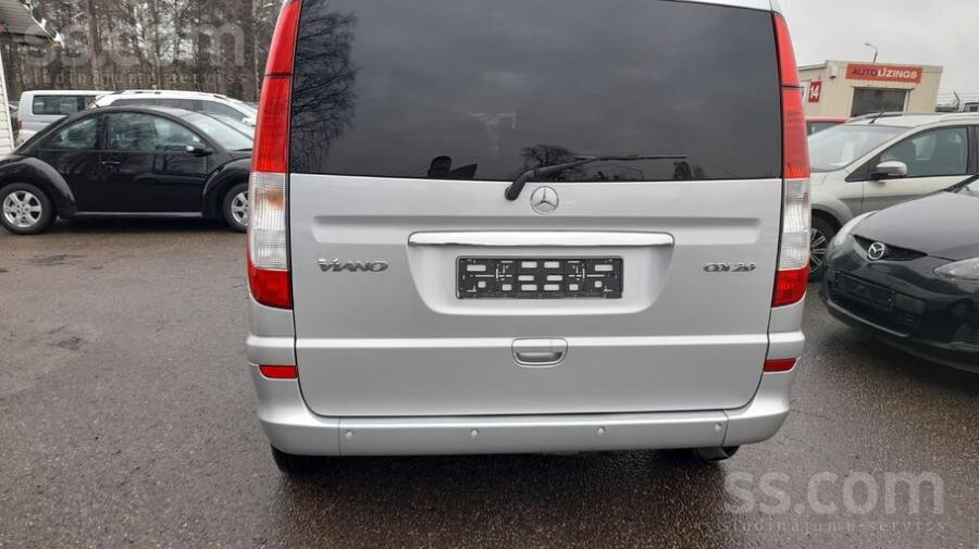 Mercedes-Benz Viano 2007 in Riga, with an engine capacity of 2.20 L and mileage of 139 thousand km for 9400 €, photo 10 on AUTOMOTO.COM.LV