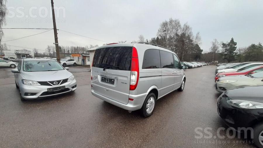 Mercedes-Benz Viano 2007 in Riga, with an engine capacity of 2.20 L and mileage of 139 thousand km for 9400 €, photo 12 on AUTOMOTO.COM.LV