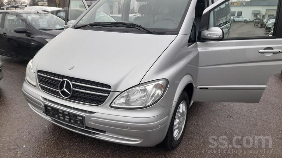 Mercedes-Benz Viano 2007 in Riga, with an engine capacity of 2.20 L and mileage of 139 thousand km for 9400 €, photo 32 on AUTOMOTO.COM.LV