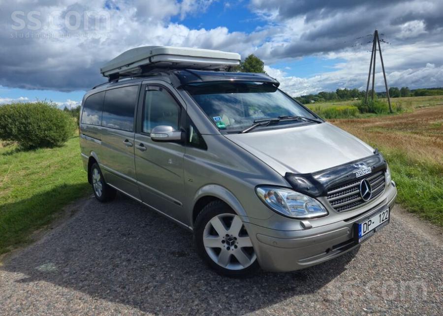 Mercedes-Benz Viano 2008 Ogre, ar dzinēja tilpumu 3.00 L un nobraukumu 339 tūkst. km par 6700 €, foto 1 vietnē AUTOMOTO.COM.LV
