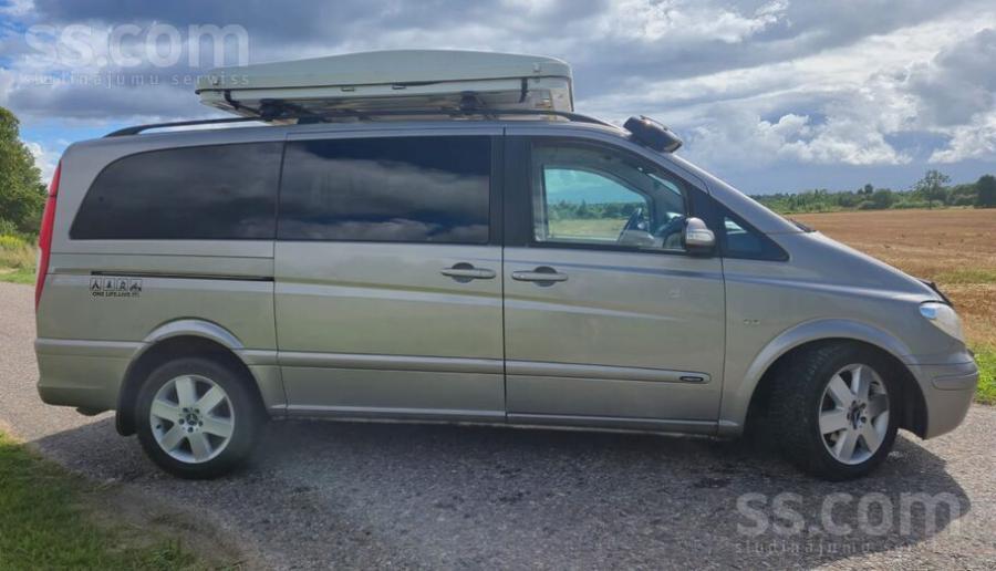 Mercedes-Benz Viano 2008 Ogre, ar dzinēja tilpumu 3.00 L un nobraukumu 339 tūkst. km par 6700 €, foto 2 vietnē AUTOMOTO.COM.LV